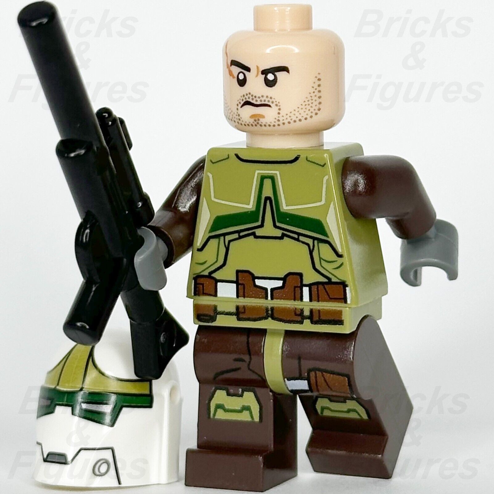 LEGO Star Wars Bounty Hunter Minifigure Yoda Chronicles 75018 sw0476 Minifig Bricks Figures